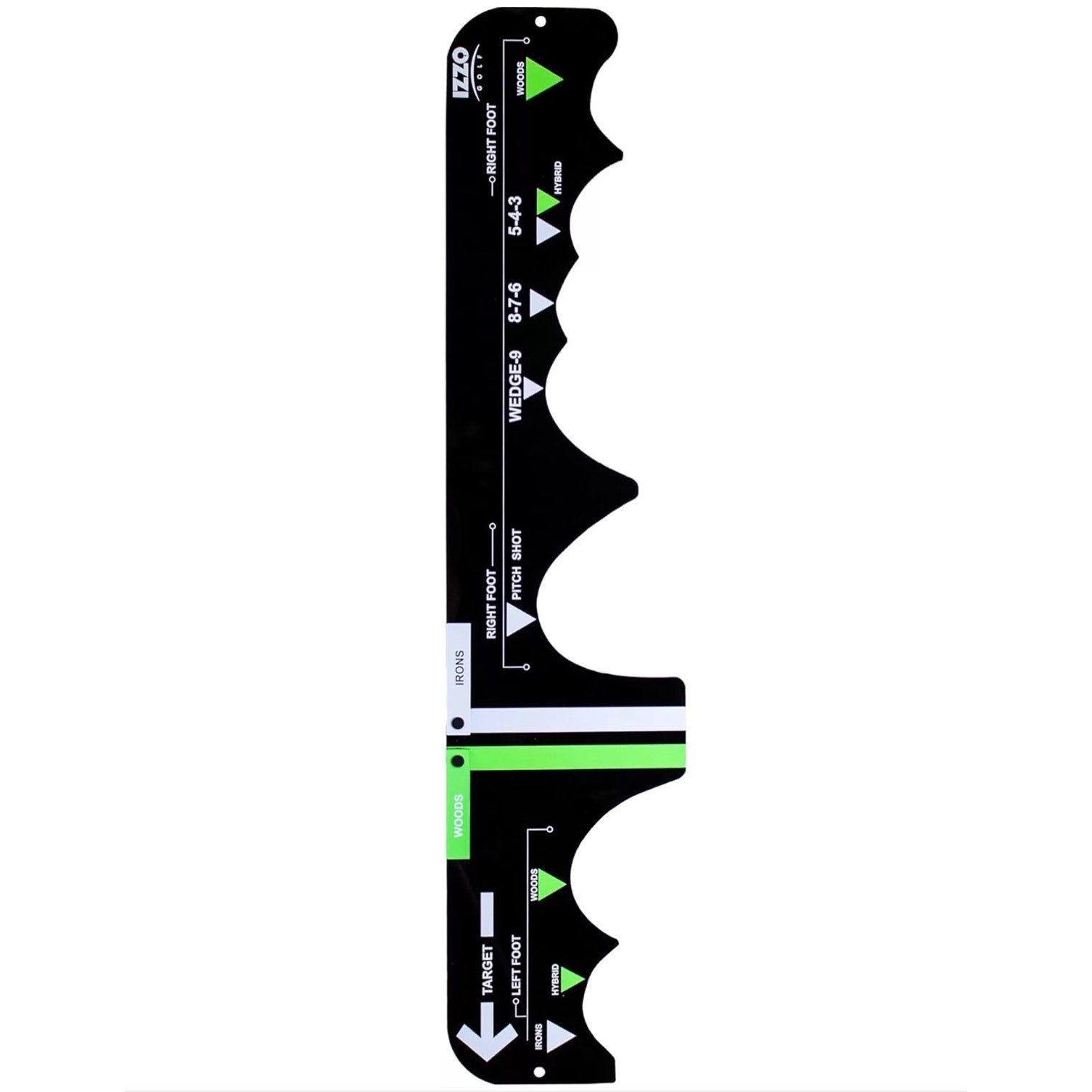 Izzo Golf Sure Stance Ball Position trainer – FlipBros Wholesale